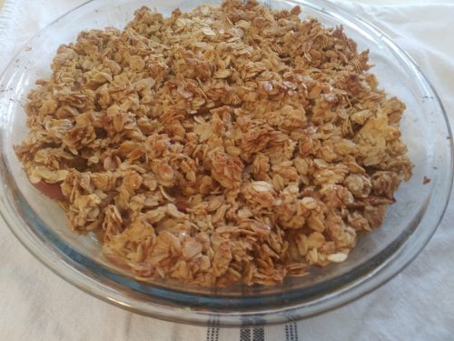 Homemade Maple Apple Crisp - SimplySproutedHome